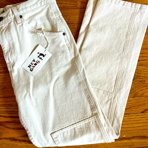 Hey Gang | Jeans | Hey Gang The Natural Kneepatch 5 Pocket Sz 26 Nwt ...